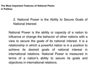 Lesson:power meaning, nature, dimensions, and methods | PPTX