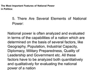 Lesson:power meaning, nature, dimensions, and methods | PPTX