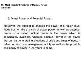 Lesson:power meaning, nature, dimensions, and methods | PPTX