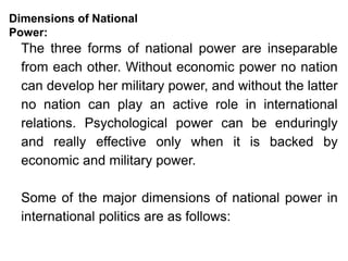 Lesson:power meaning, nature, dimensions, and methods | PPTX