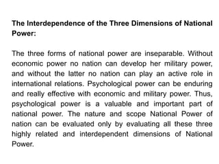 Lesson:power meaning, nature, dimensions, and methods | PPTX