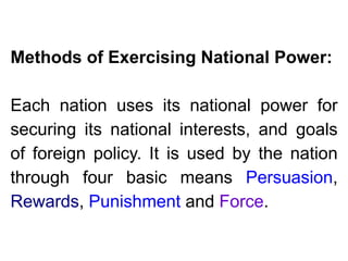 Lesson:power meaning, nature, dimensions, and methods | PPTX