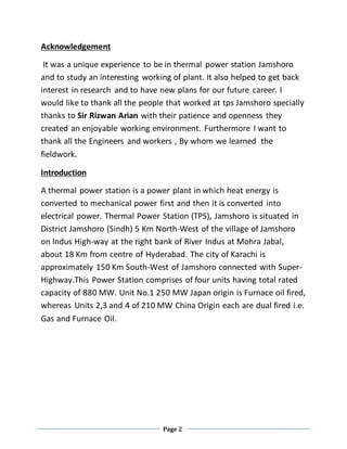 Internship Report at jpcl | DOCX