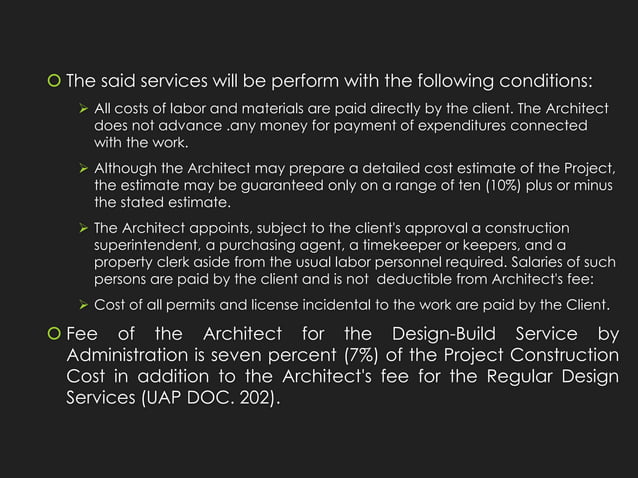 uap doc 207-208 | PPTX | Construction Industry | Industries