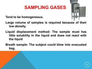 Sampling Procedure and Protocols | PPT | Chemistry | Science