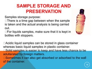 Sampling Procedure and Protocols | PPT