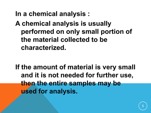 Sampling Procedure and Protocols | PPT | Chemistry | Science
