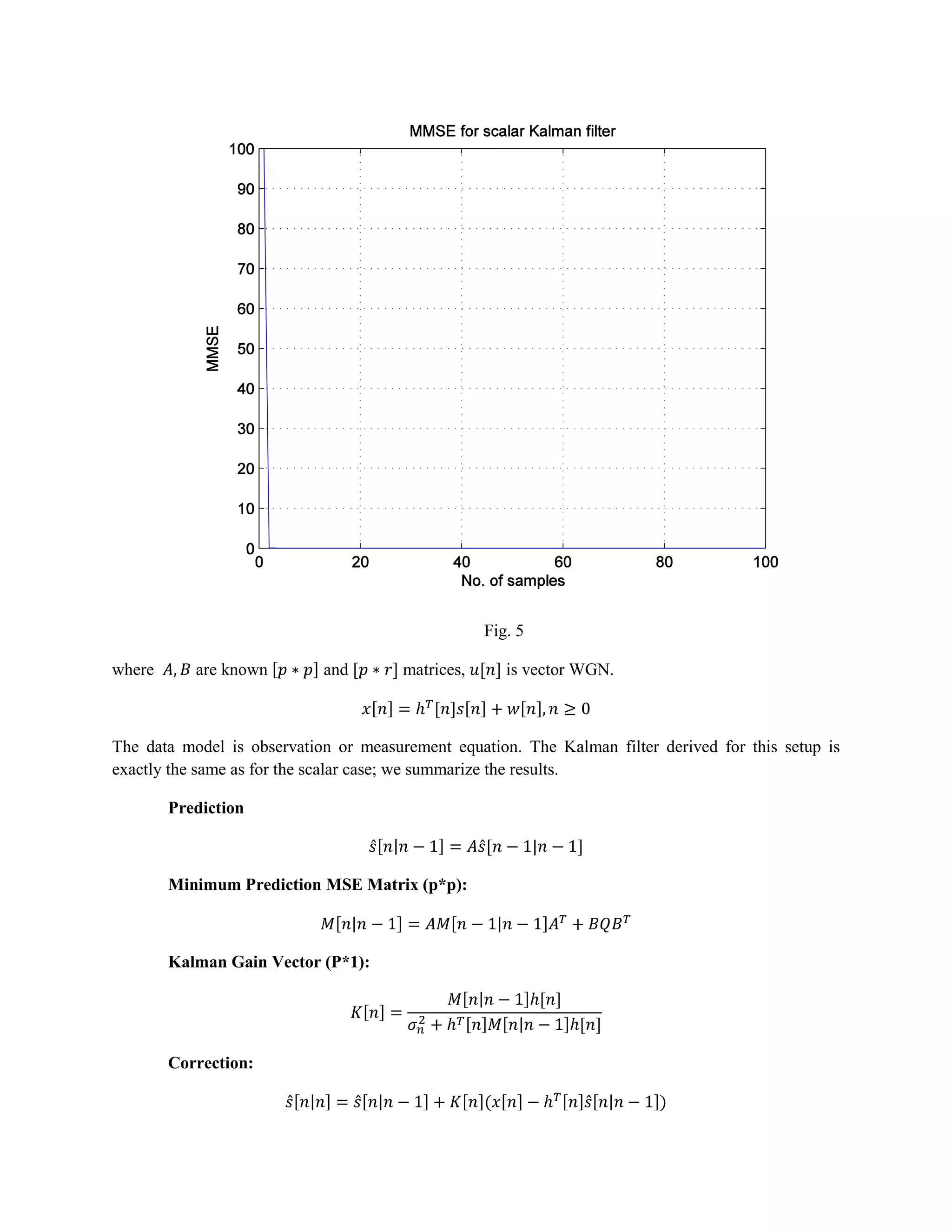 Report kalman filtering | PDF