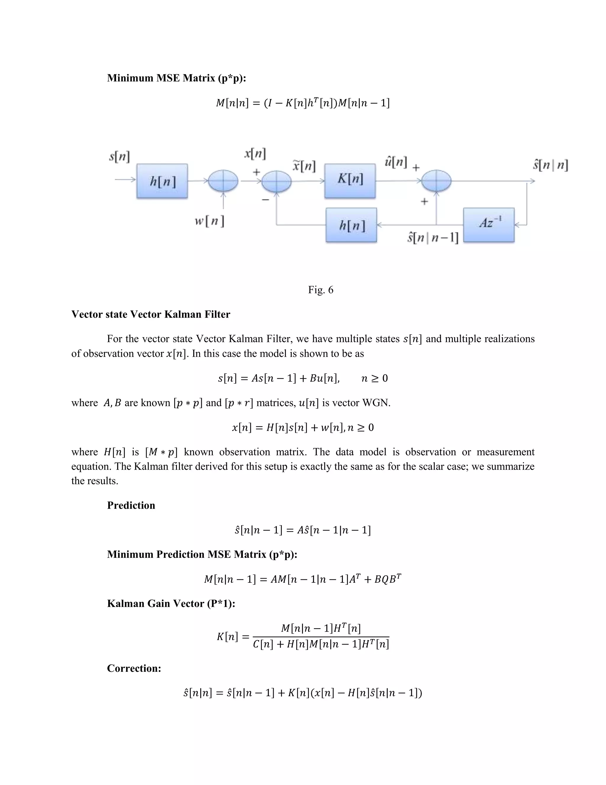 Report kalman filtering | PDF