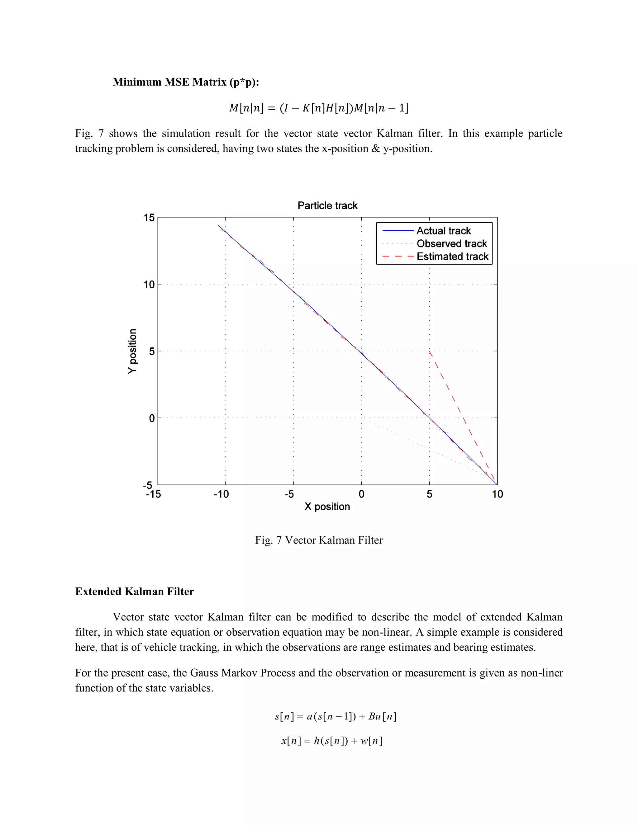 Report kalman filtering | DOCX