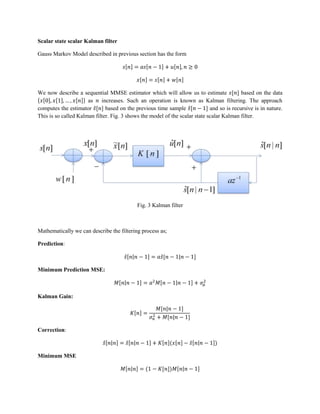 Report kalman filtering | PDF