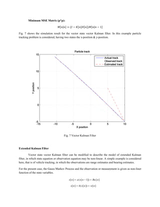 Report kalman filtering | DOCX