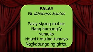 Panulaang Pilipino | PPTX