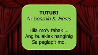 Panulaang Pilipino | PPTX