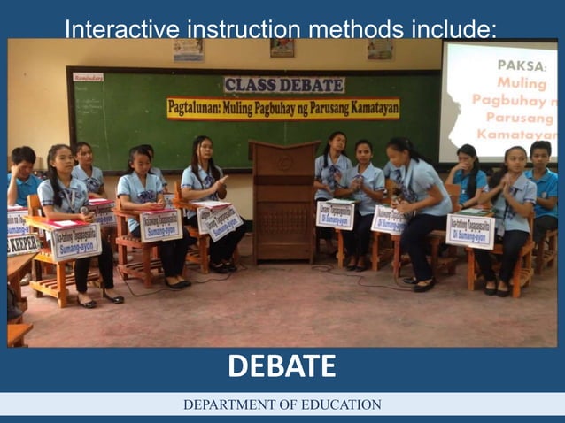 Teaching Strategies, Approaches and Methods Under DepEd K-12 Curriculum ...