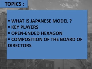 Japanese Model | PPT