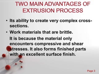 extrusion | PPT