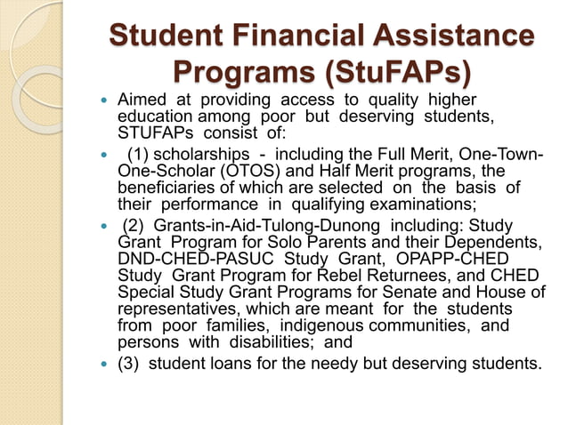 CHED programs and project | PPTX