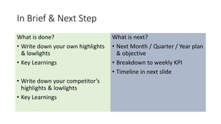 Reporting and KPIs | PDF