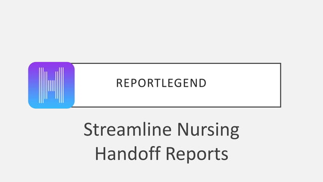 Report Legend Overview | PPT