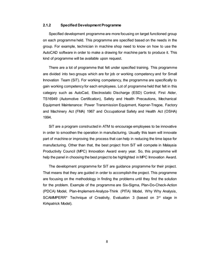 Contoh Report Latihan Industri | DOCX | Business Administration | Business