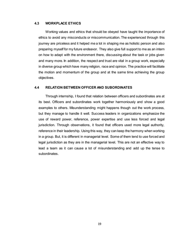 Contoh Report Latihan Industri | DOCX | Business Administration | Business