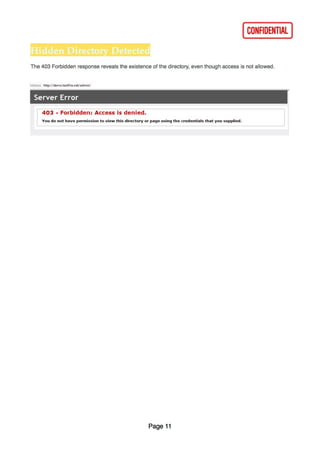 Manual Web Penetration Testing Report | PDF