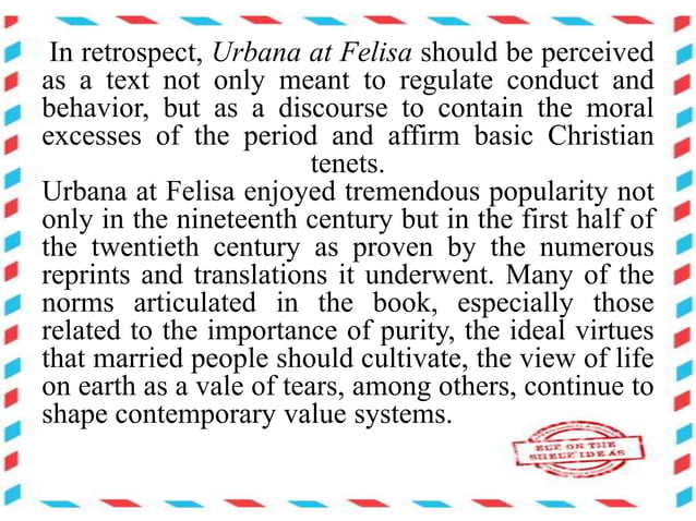 Urbana At Felisa, Footnote to Youth and The Nanking Store | PPTX