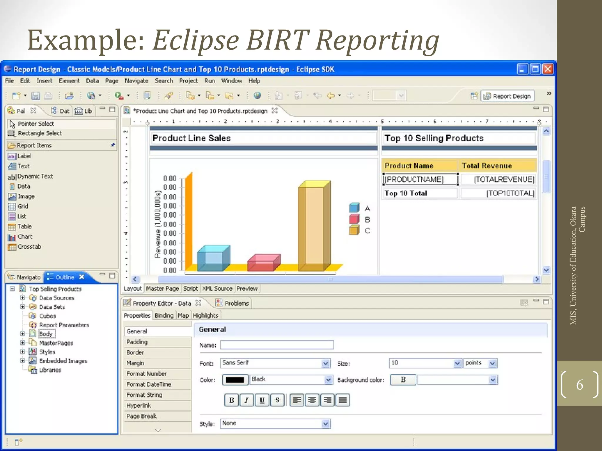 Lecture 7: Report management system | PPT