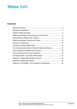 Report: Future of Russian Middle Class | PDF