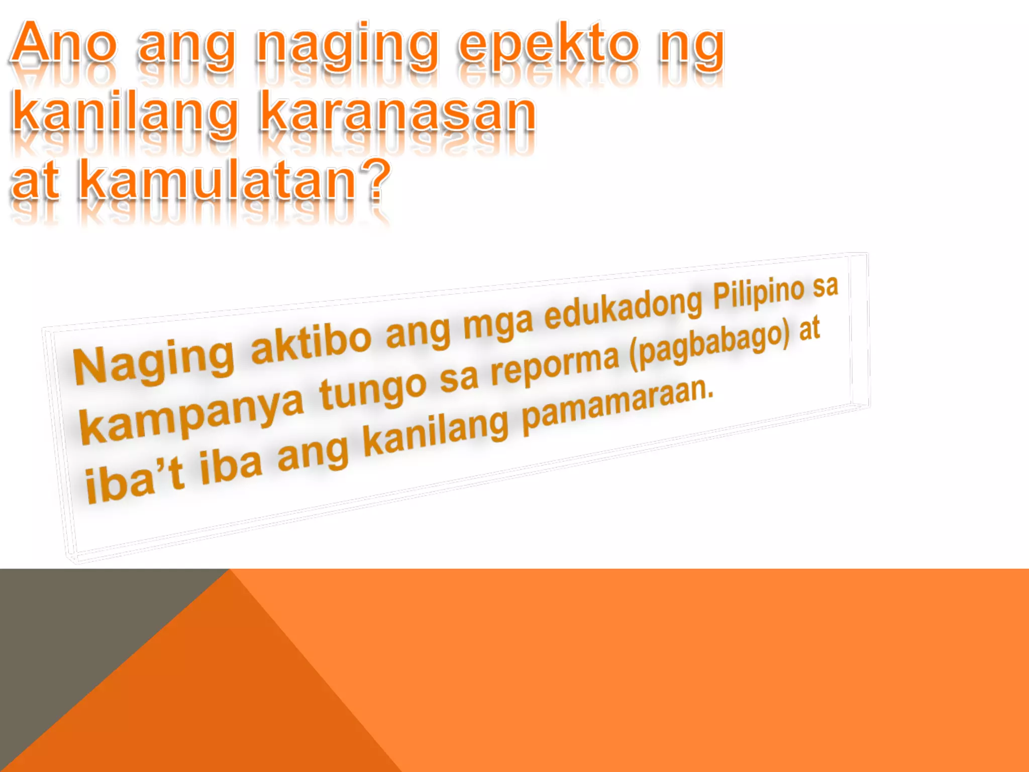 Modyul 3: Mga Repormista at ang kanilang adhikain | PPT