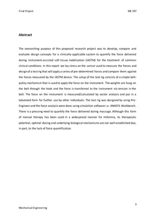 Force Quantification of IASTM device | DOCX