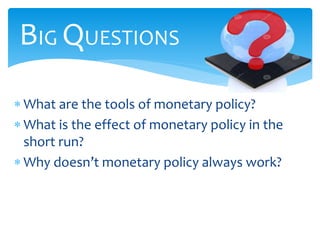 MONETARY POLICY | PPT
