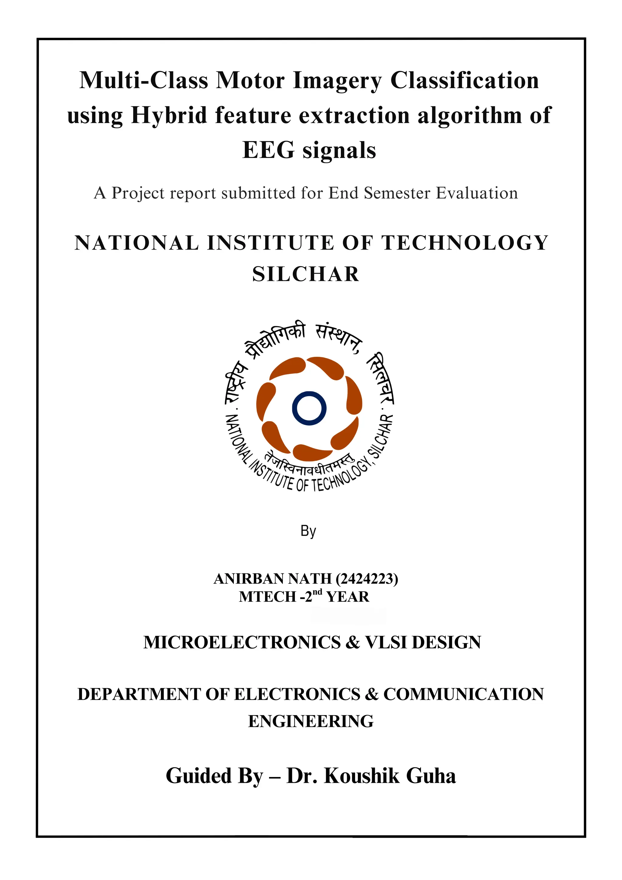 Multi-Class Motor Imagery Classification using Hybrid feature extraction algorithm of EEG ...