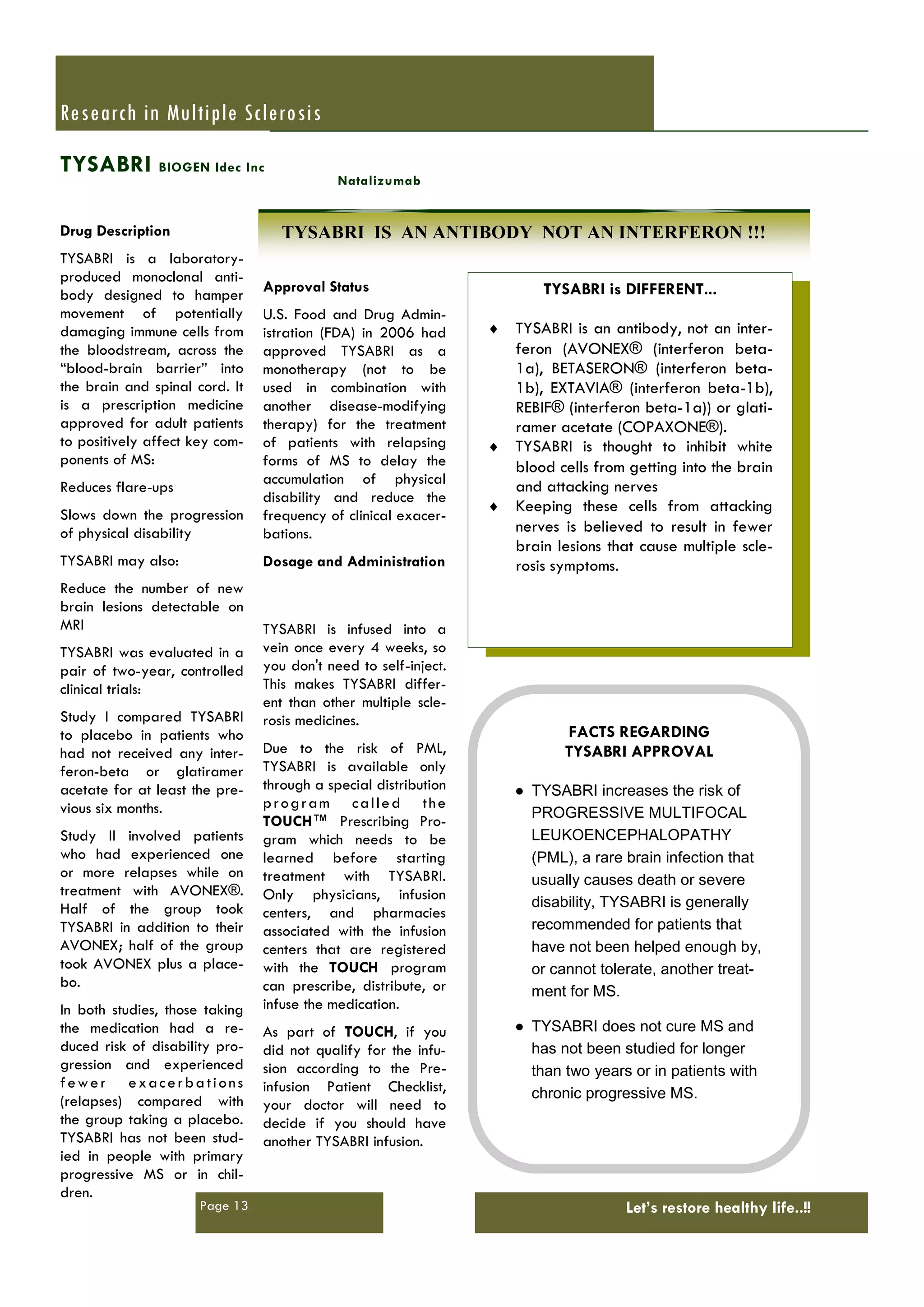 Report multiple sclerosis | PDF