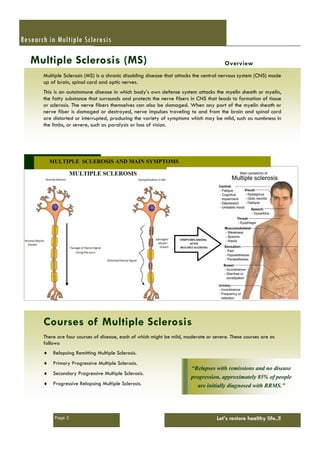Report multiple sclerosis | PDF