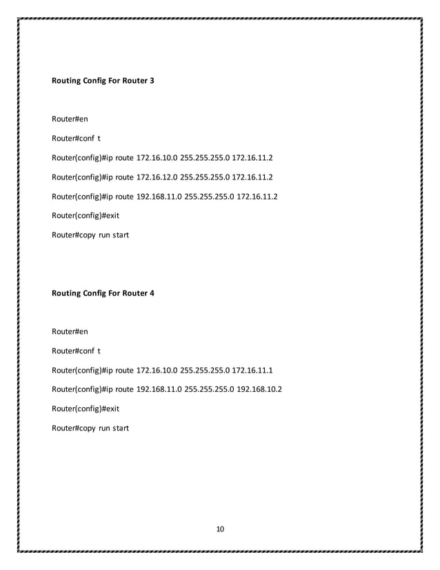 Networking Lab Report | PDF