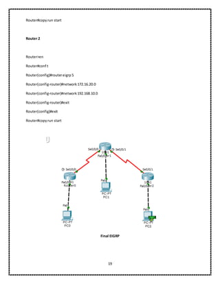 Networking Lab Report | PDF