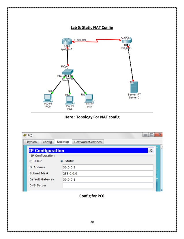 Networking Lab Report | PDF