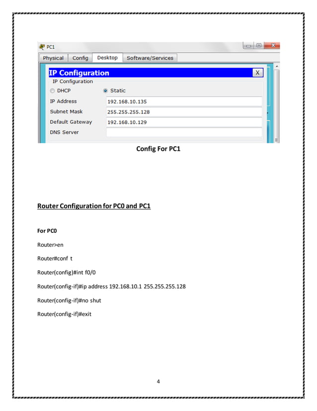 Networking Lab Report | PDF