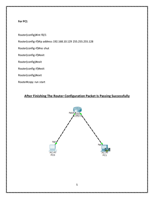 Networking Lab Report | PDF
