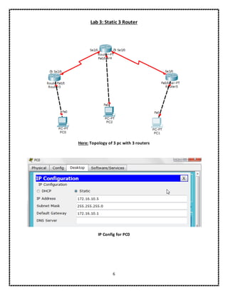 Networking Lab Report | PDF