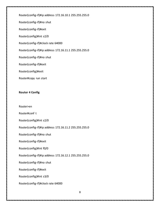 Networking Lab Report | PDF