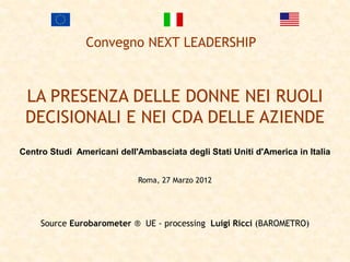 Report di NEXT LEADERSHIP | PDF