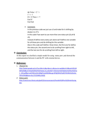Report no.5(microprocessor) | DOCX | Computer Peripherals | Computing