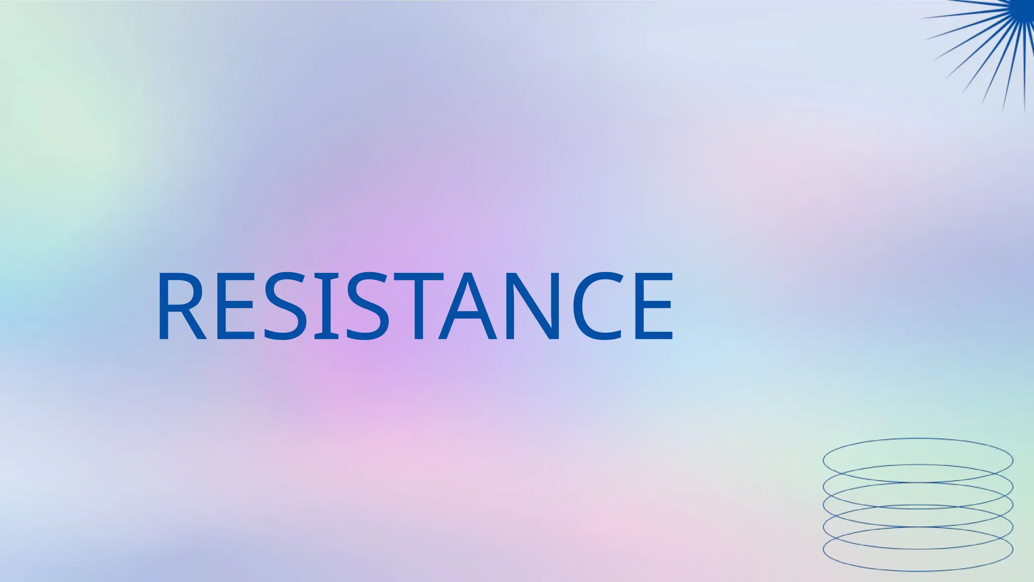 resistance/creative technology/ICT123456 | PPTX