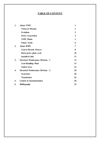 Report ntpc | DOCX | Power and Energy Industry | Industries