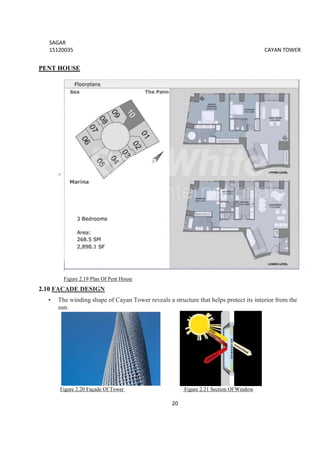 Report of cayan tower | PDF