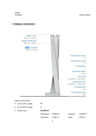Report of cayan tower | PDF