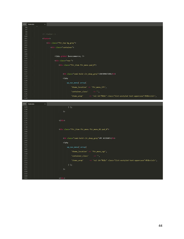 Report of e commerce website | PDF